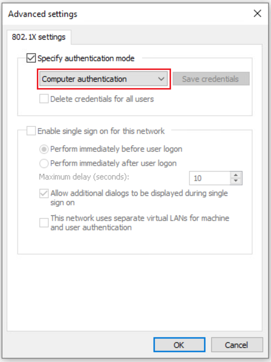 Windows Dot 1x Authentication Setting In Simple Steps Clicksolution