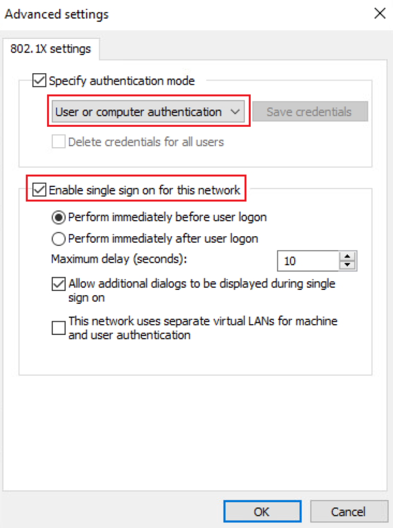 Windows Dot 1x Authentication Setting In Simple Steps - ClickSolution