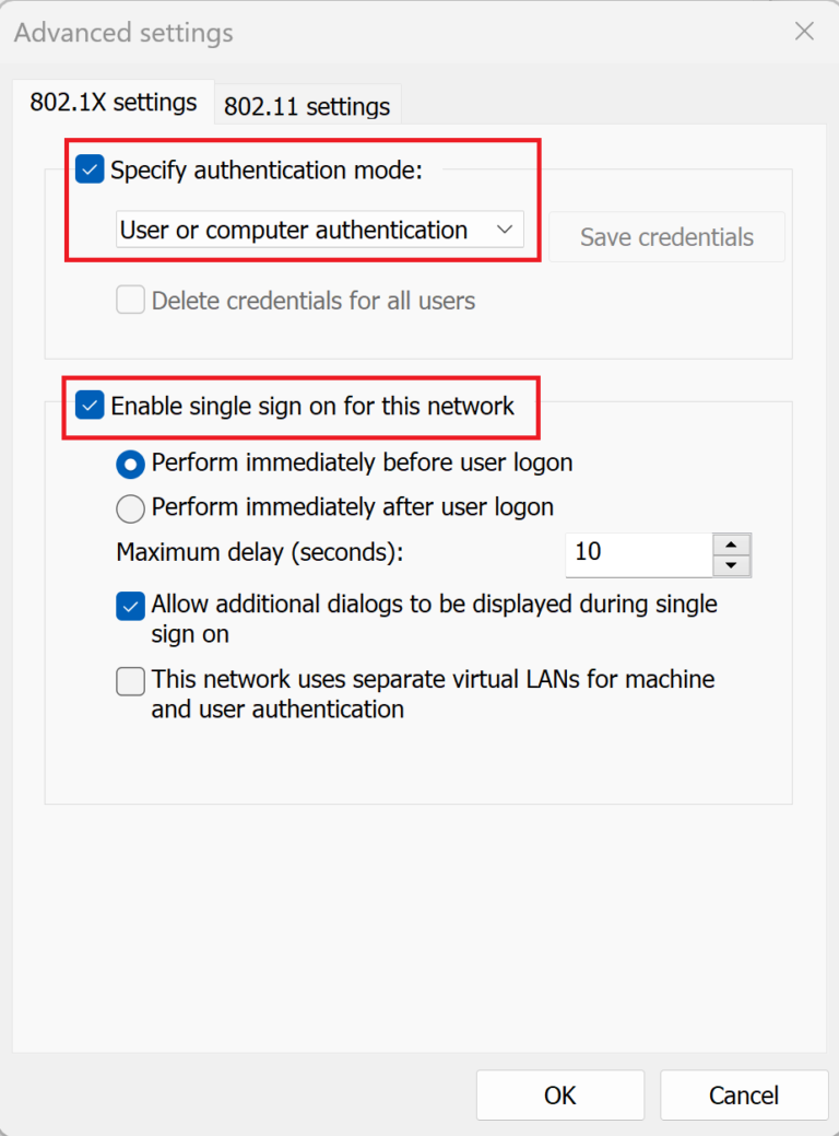 Windows Dot 1x Authentication Setting In Simple Steps Clicksolution