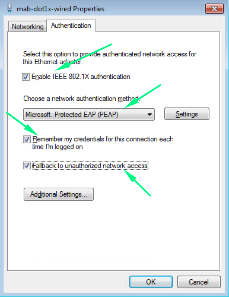Windows Dot 1x Authentication Setting In Simple Steps Clicksolution