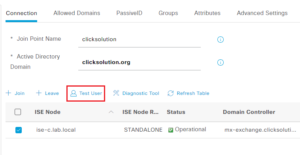 Cisco ISE Integration With Active Directory - ClickSolution